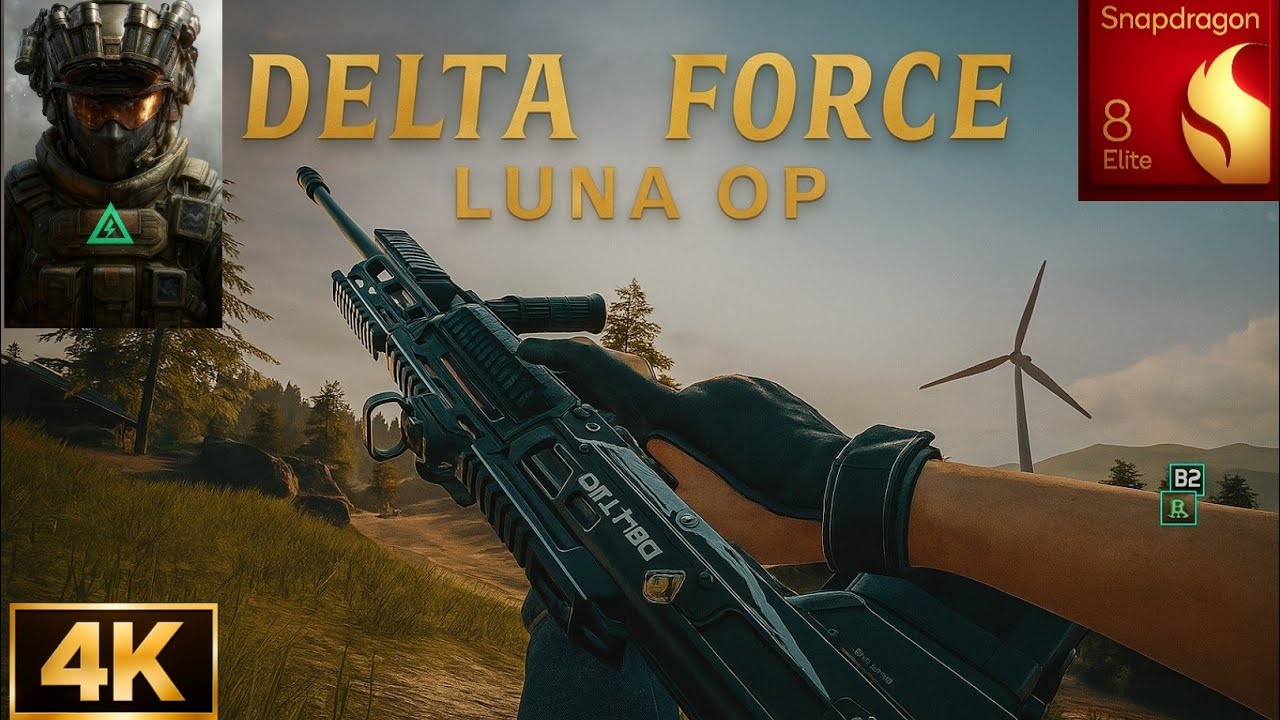 DELTA FORCE MOBILE - Luna + AUG Combo Is Actually UNKILLABLE | Map ...