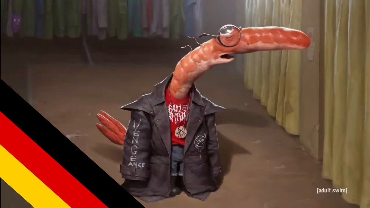 [GERMAN FANDUB] Smiling Friends: Shrimp's neues Erscheinungsbild - YouTube