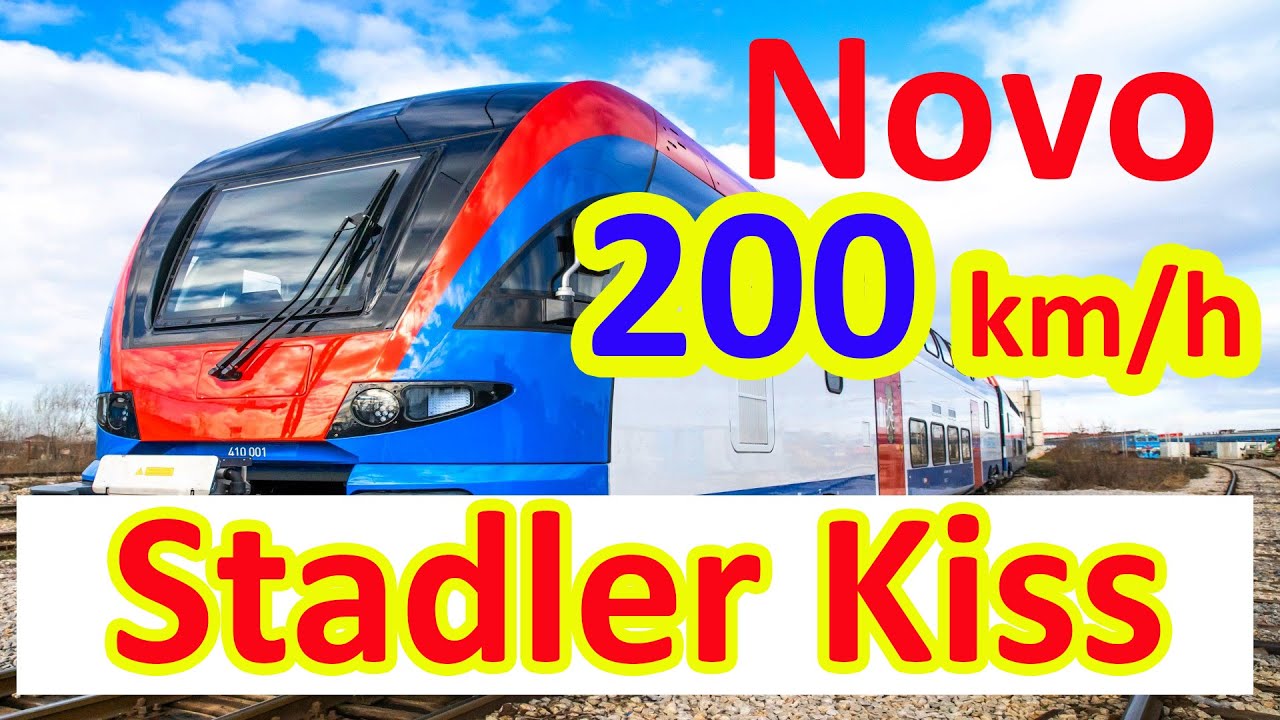 NOVO - Stadler Kiss dabldeker voz na dva sprata - Brza pruga Beograd ...