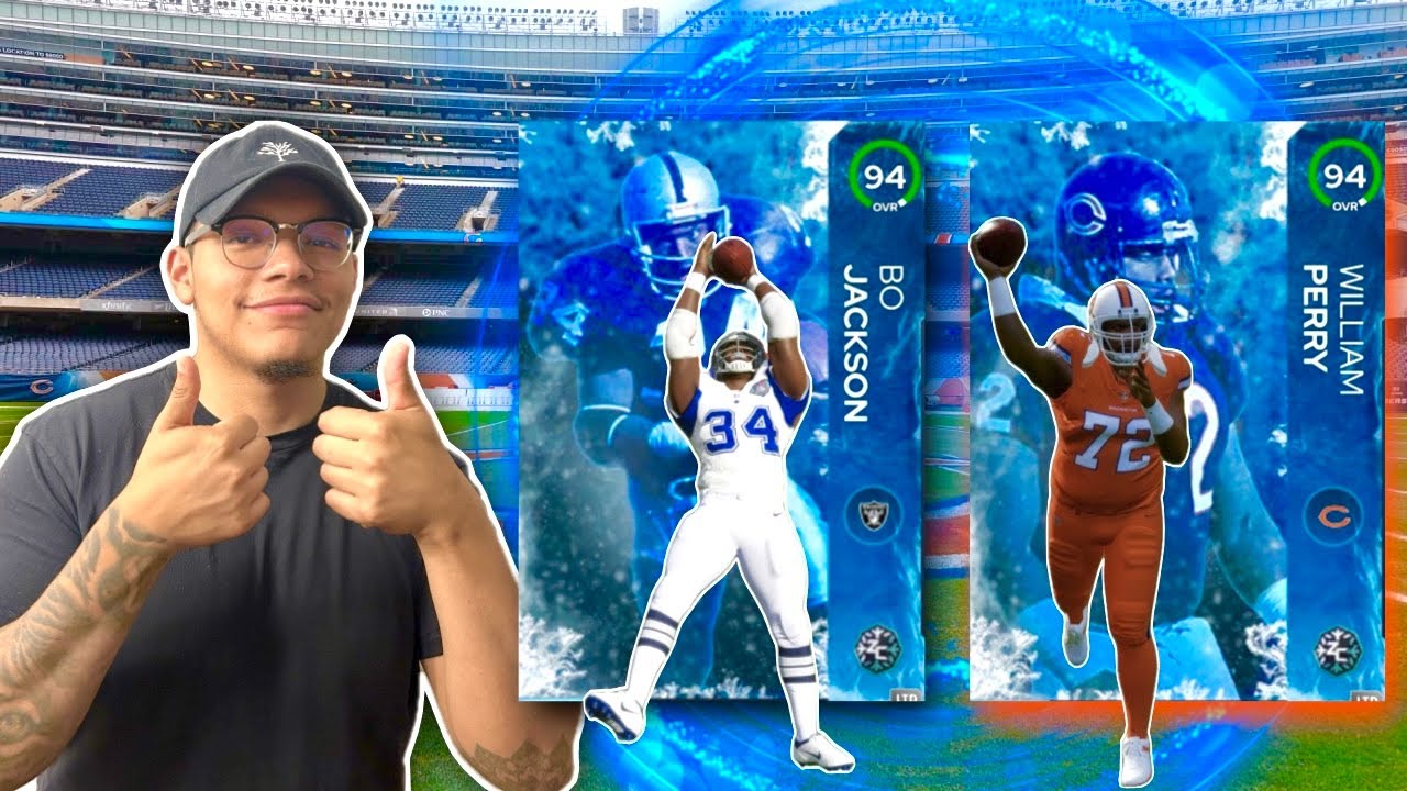 William Perry Is The HEAVIEST QB1 In Mut History!! and Bo Jackson Plays ...