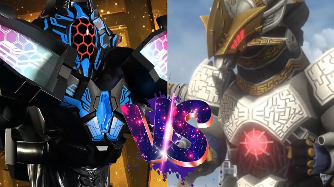 Ultraman Legend Of Heroes 2: Terraphaser Vs Galactron Mk2 - YouTube