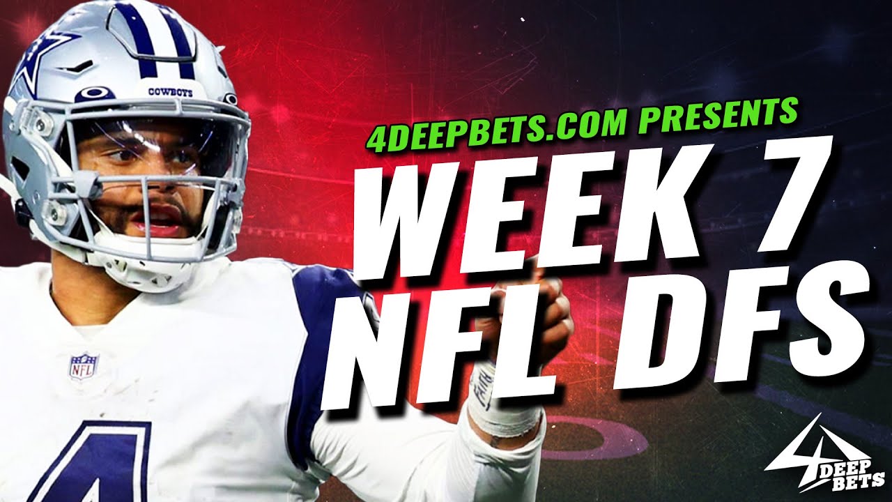 NFL Week 7 DraftKings Picks & Predictions | 4DeepBets NFL DFS ...