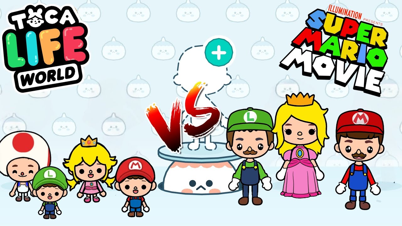 Super Mario BABY VS Adult In Toca life world | Toca Boca - YouTube