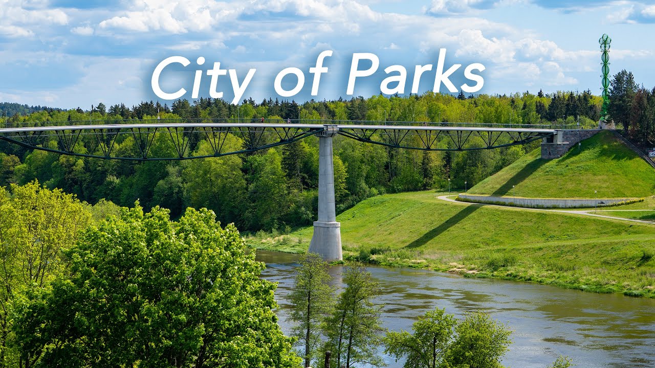 Visiting Alytus city in Lithuania | The city of parks and love - YouTube