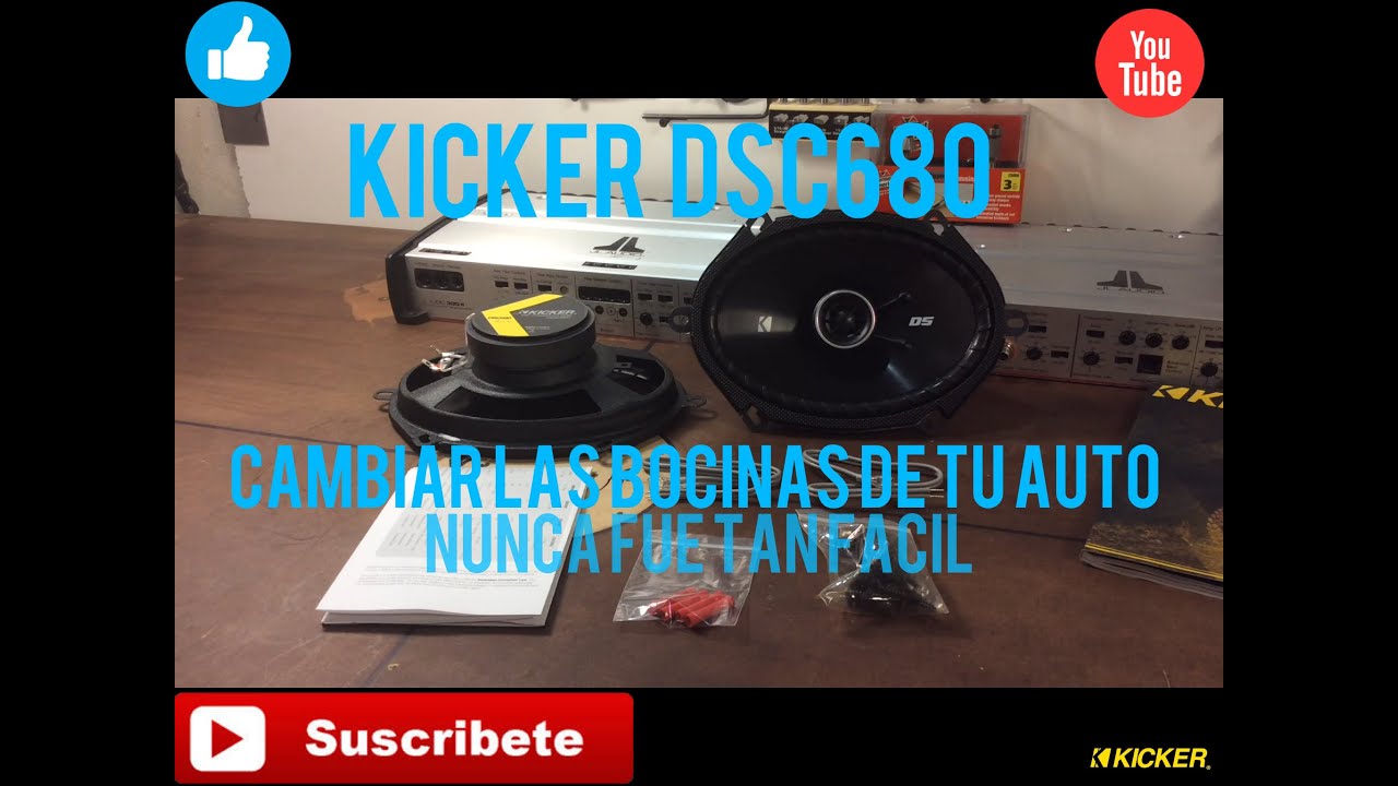 KICKER DSC680 UNBOXING / NUEVOS TUTORIALES / CAR AUDIO- HD - YouTube