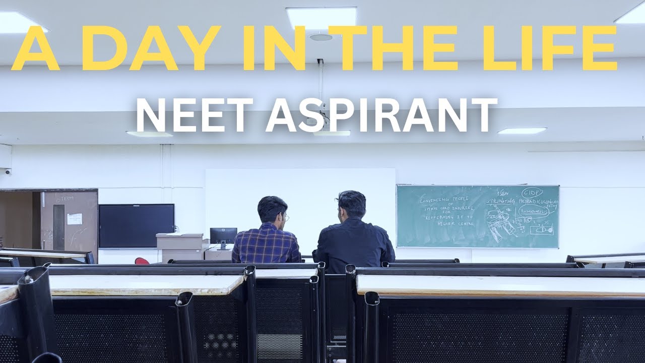 A Day in the Life of NEET Aspirant⚡ - YouTube