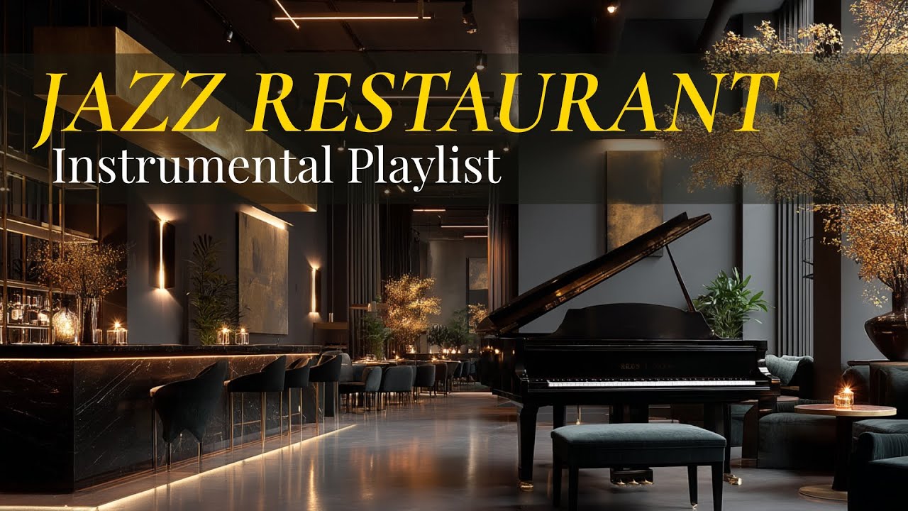 Jazz Restaurant Vibes Instrumental Tracks for Dining & Chill - YouTube