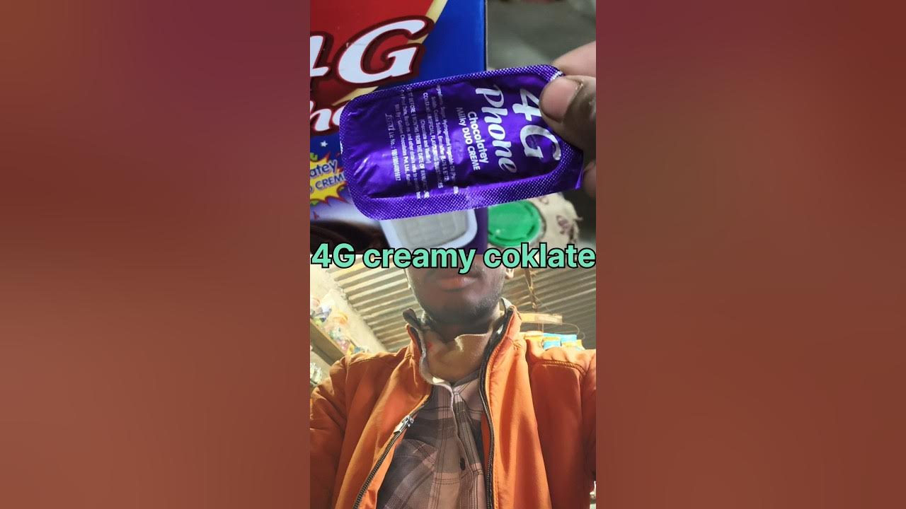 What aa 4G creamy choklate #choklate #shorts #mobile choklate #sweet - YouTube