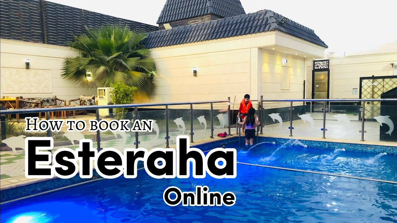 HOW TO BOOK AN ESTERAHA ONLINE | ISTERAHA IN RIYADH | RIYADH CHALET | GATHERN APP - YouTube