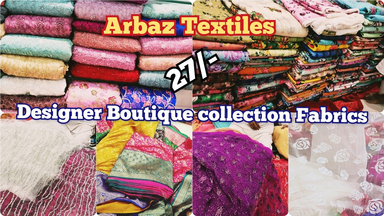 Wholesale Designer Boutique Fabrics @Arbaz Textiles | Blouse saree ...