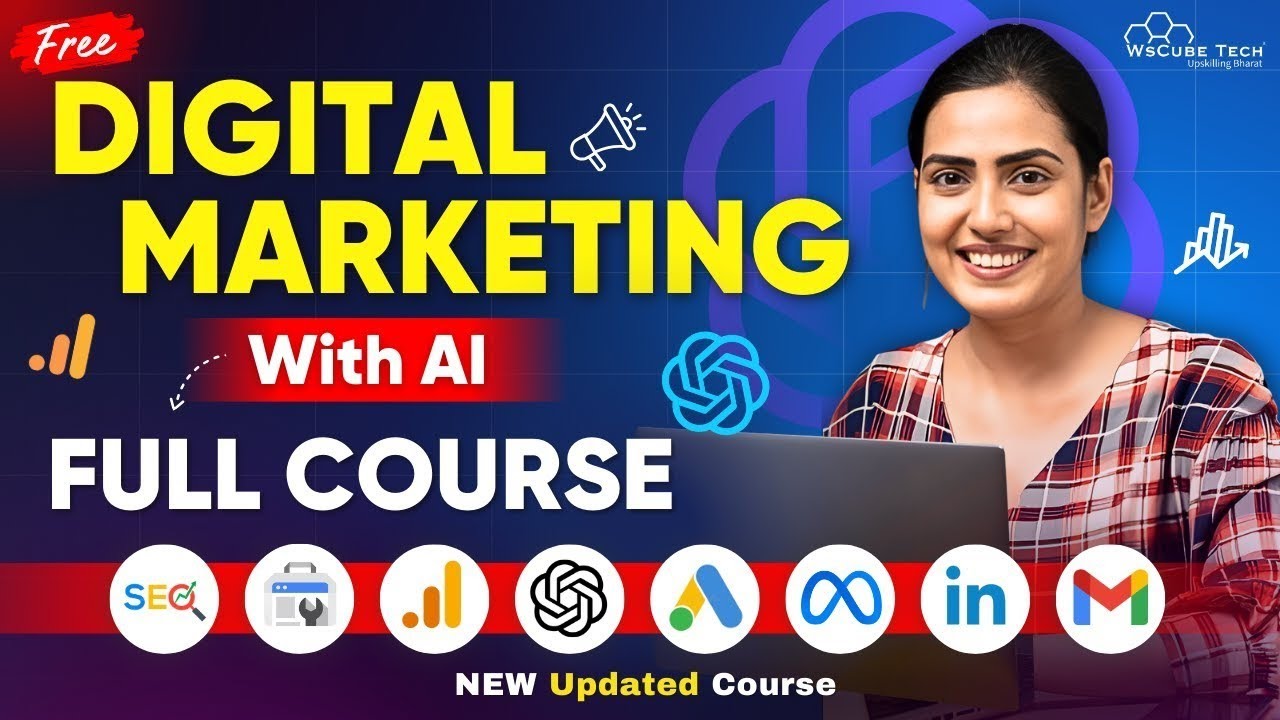 Digital Marketing with AI Full Course for Beginners in 4 HOURS - 2025 ...