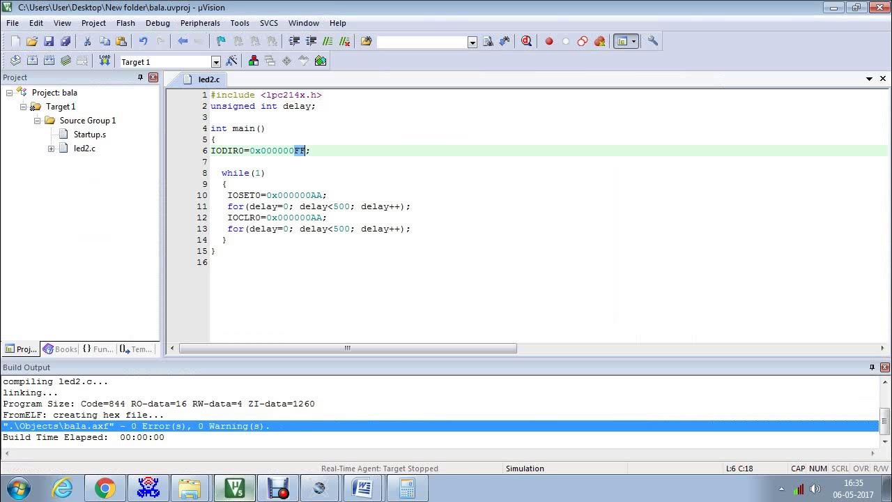 EC6711 Embedded Laboratory - ARM7 (LPC2148) TUTORIAL - 05 - YouTube