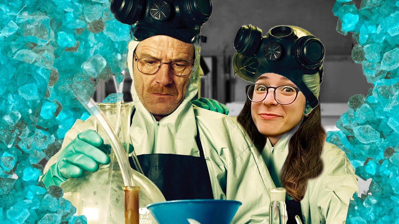 Tudo sobre a Síntese do famoso Cristal Azul | Química de Breaking Bad ...