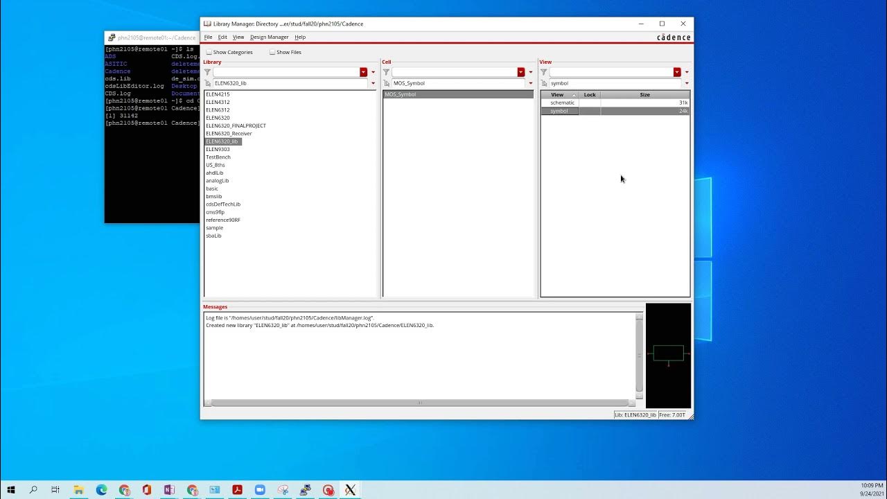 ELEN6320 Cadence Setup - Create a Parameterized Symbol - YouTube