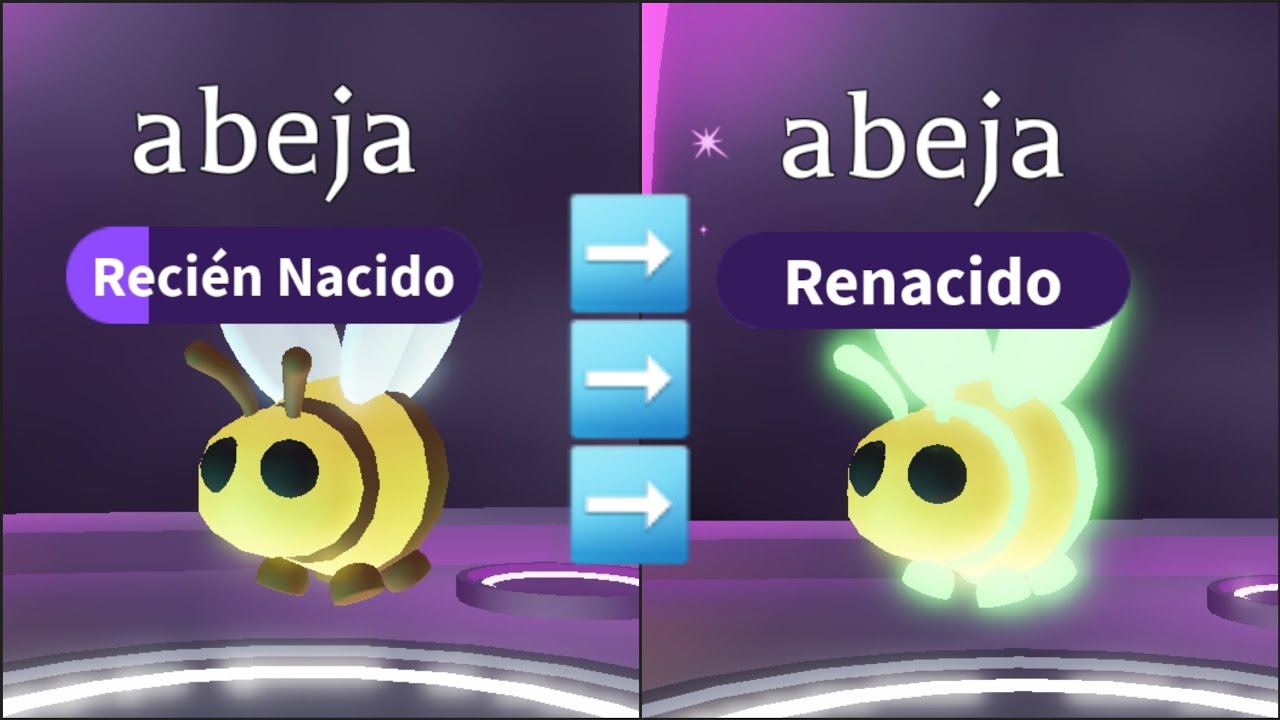 HAGO una *ABEJA NEÓN* en ADOPT ME de ROBLOX ☆ - YouTube