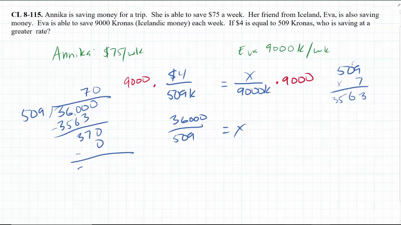 Course 2 CPM 8-115 - Method 2 - YouTube