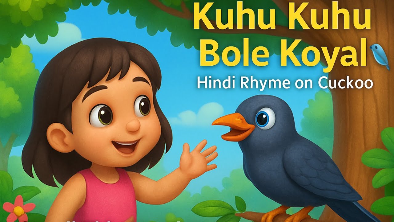 Kuhu Kuhu Bole Koyal | कुहू कुहू बोले कोयल | Hindi Nursery Rhymes for ...