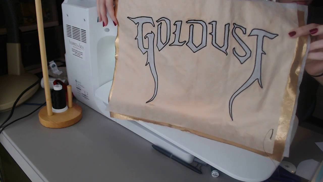 Timelapse Sewing Spandex Applique - YouTube