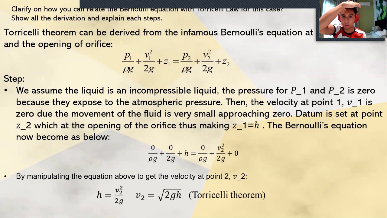 Experiment 7: Torricelli Theorem - YouTube