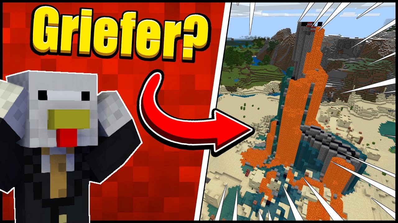 GRIEFER JOINED MY MINECRAFT SURVIVAL REALM? | Minecraft Survival Realm ...