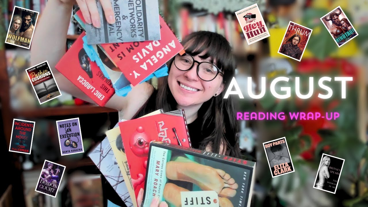 August Reading Wrap-up - YouTube