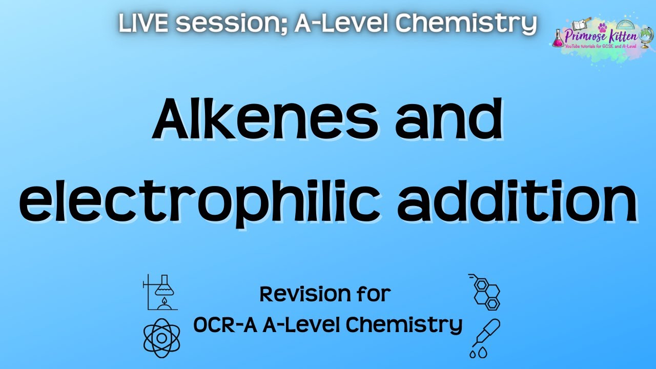 Alkenes and electrophilic addition - A-Level OCR-A Chemistry | Live ...