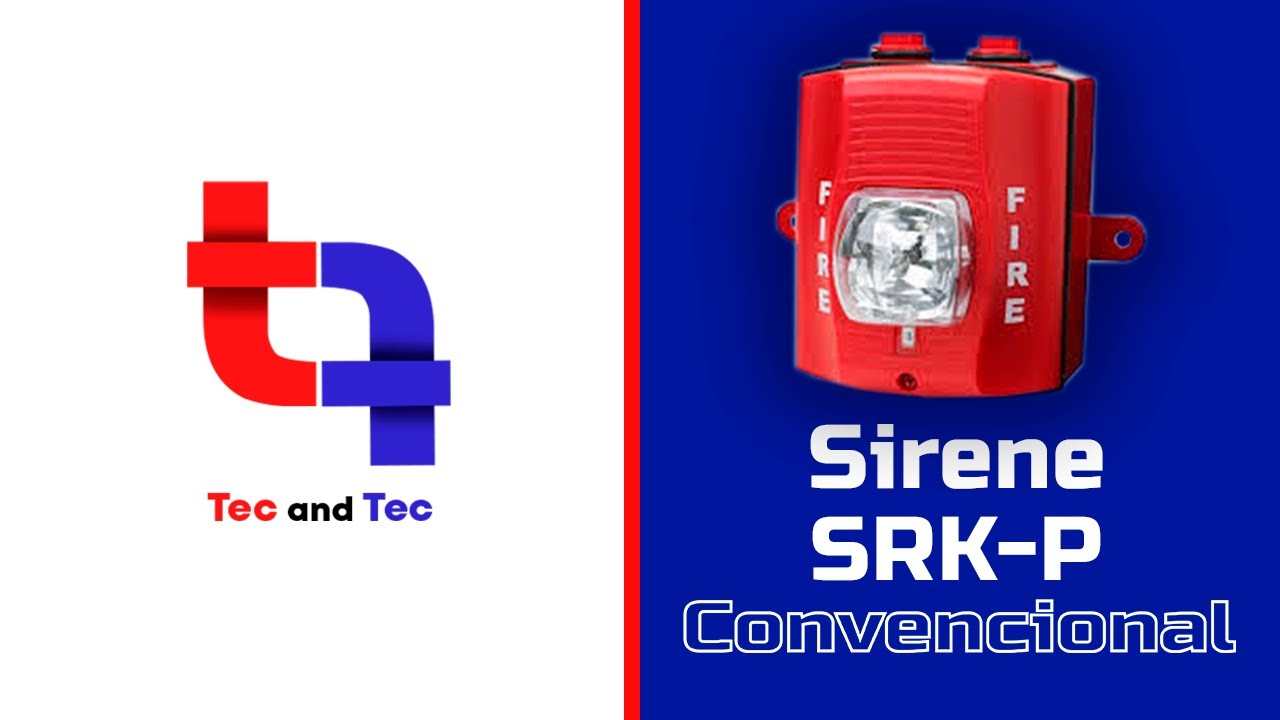 Sirene SRK-P Notifier - YouTube