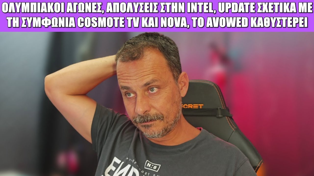 Gametech Playground Ep50: Ολυμπιακοι Αγωνες, Απολυσεις στην Intel ...
