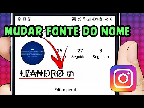Como Mudar a Letra do Nome no instagram