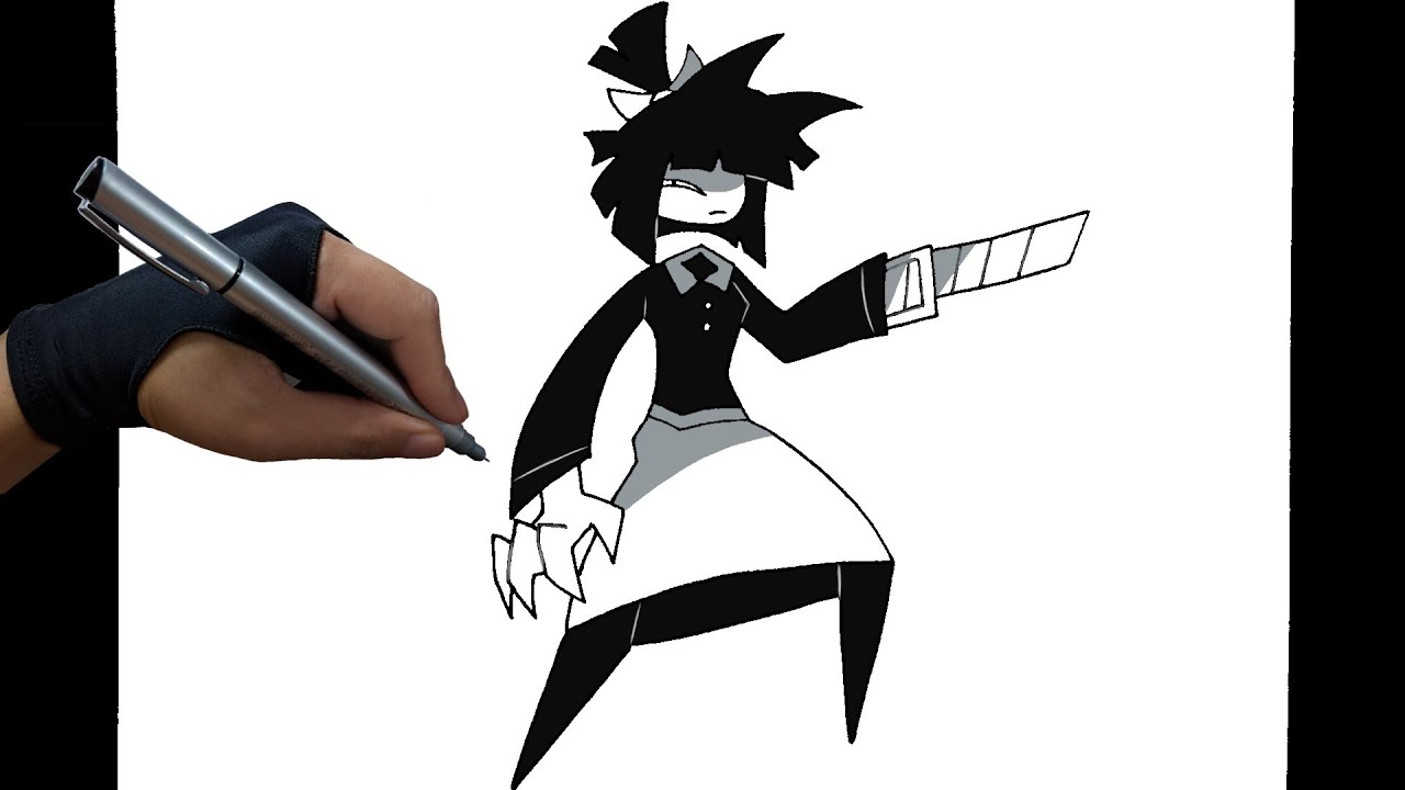 Drawing Miss Bloomie Fundamental Paper Education - YouTube