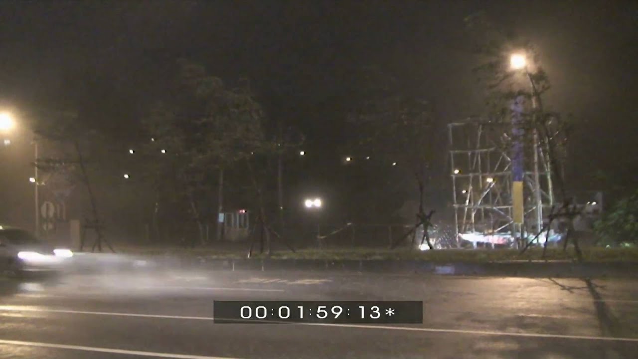 Cyclone / Typhoon / Hurricane Extreme Winds Stock Footage Screener HDV ...