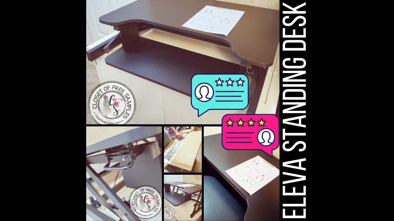 Eleva Standing Desk Demo #Review - YouTube