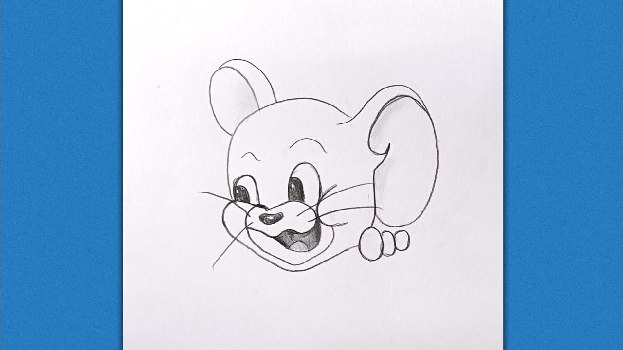How To Draw Jerry || Cute drawing - YouTube
