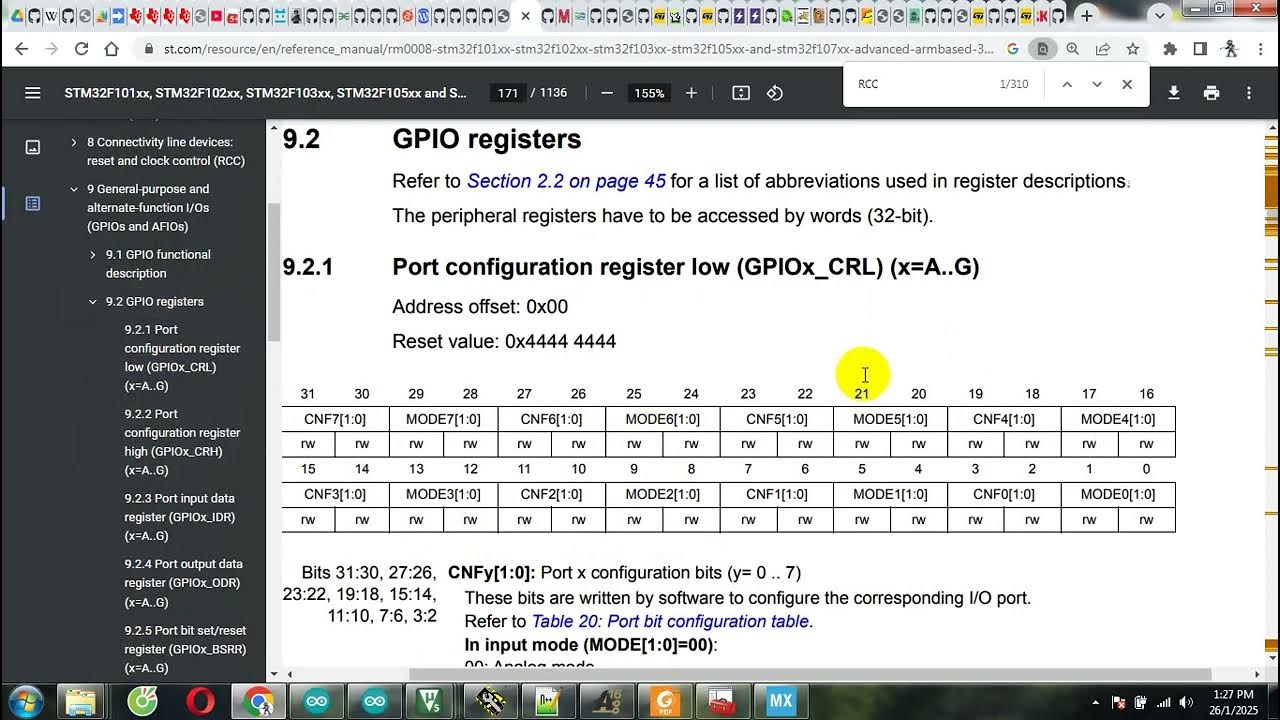 Lập Trình STM32 Thanh Ghi GPIO - YouTube