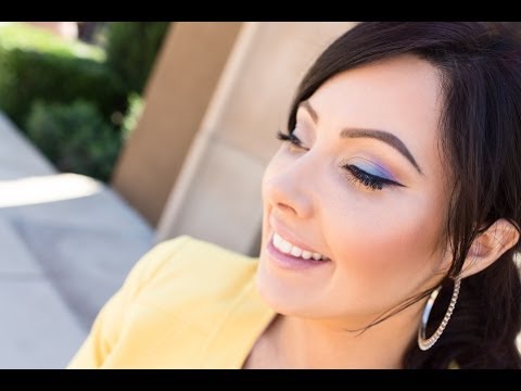 Soft Blue & Purple (Using New Makeup Geek Shadows) | Makeup Geek