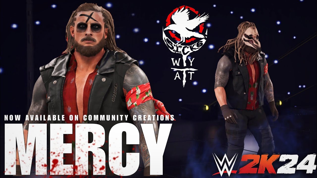 WWE 2K24 - Mercy (Dexter Lumis ) RAW Entrance | The Wyatt Sick6 | New ...