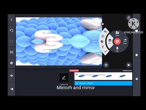 how to make G-Major Mirror top on kinemaster - YouTube