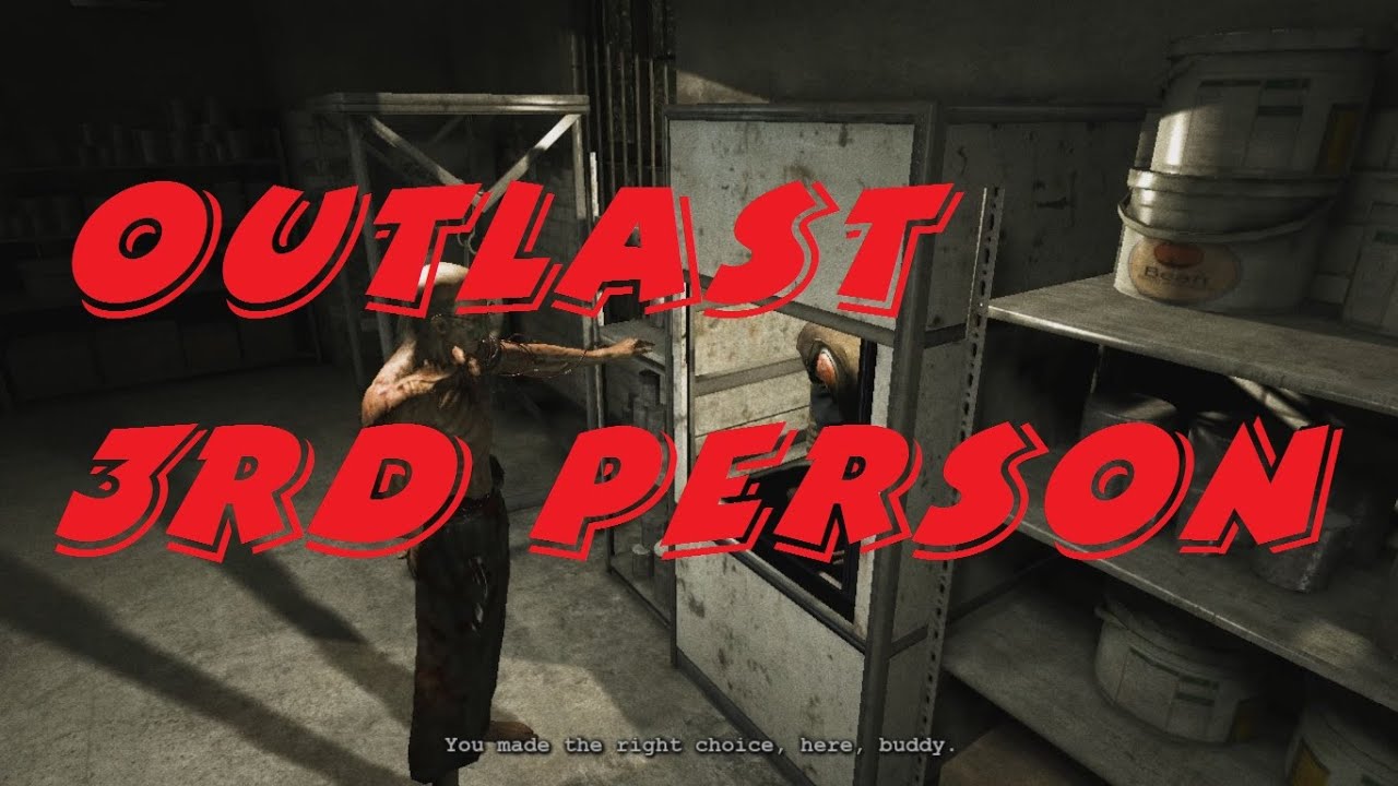 Outlast Walkthrough Chapter 4 - Male Ward (3rd person) - YouTube