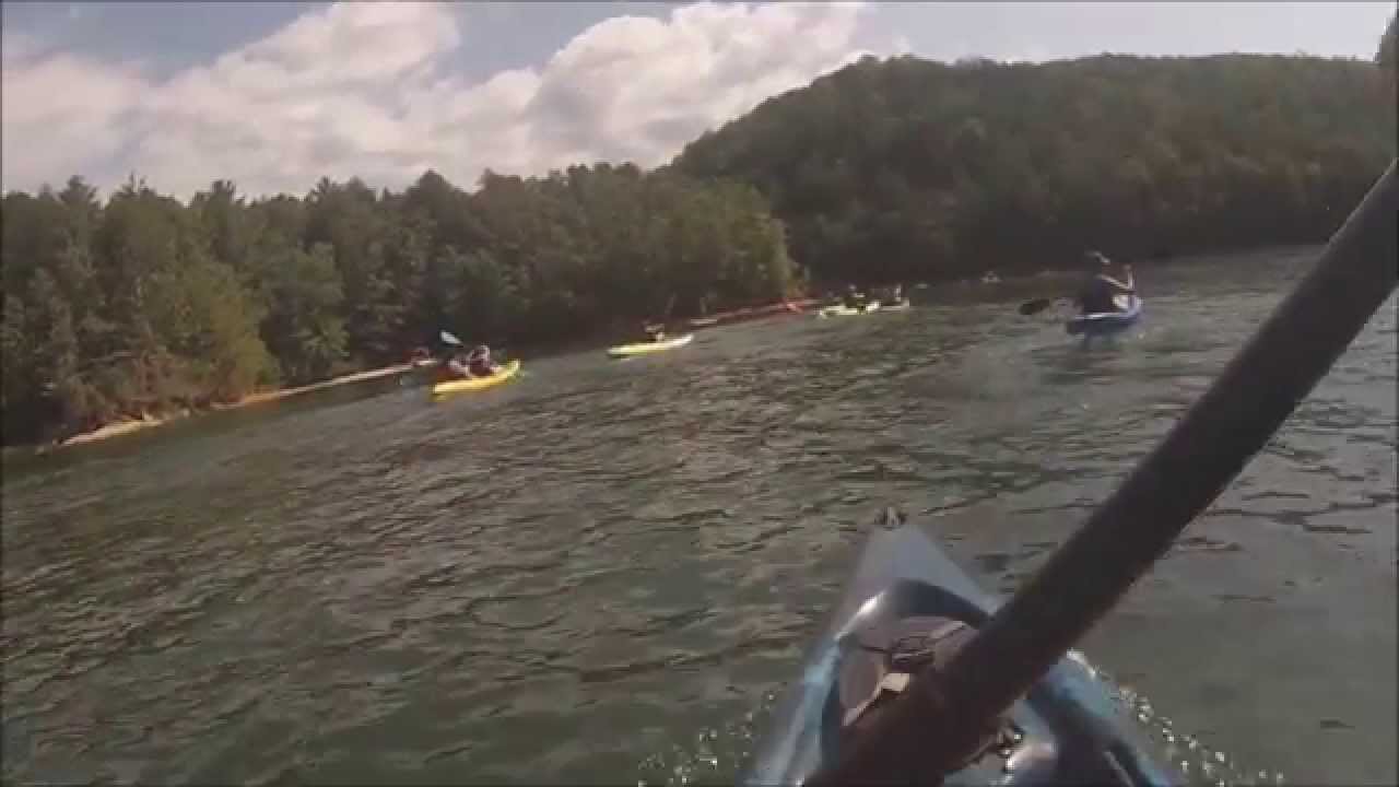Boy Scout Troop 205 Kayaking Trip 2015 - YouTube