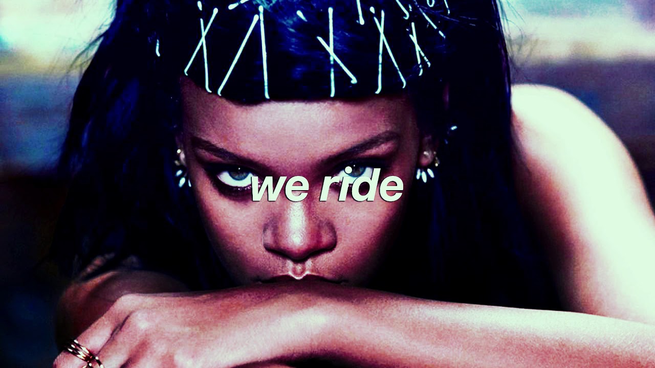 𝐫𝐢𝐡𝐚𝐧𝐧𝐚 // 𝐰𝐞 𝐫𝐢𝐝𝐞 (𝐬𝐥𝐨𝐰𝐞𝐝 & 𝐫𝐞𝐯𝐞𝐫𝐛) - YouTube