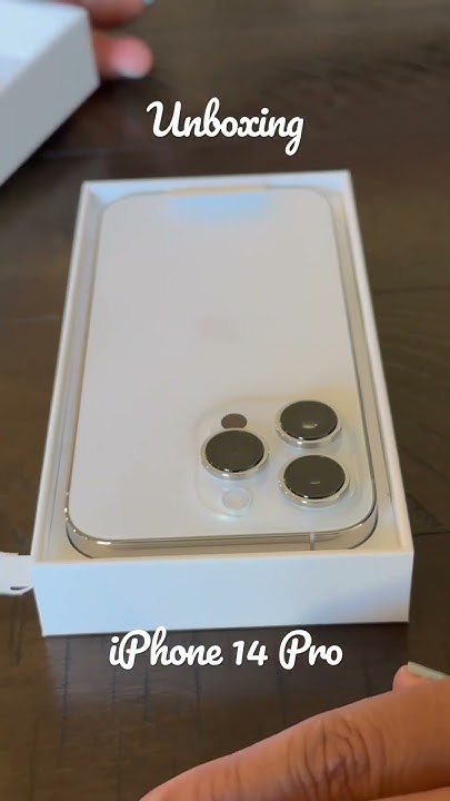 Unboxing iPhone 14 Pro | Unboxing iPhone | iPhone 14 Pro White Unboxing - YouTube