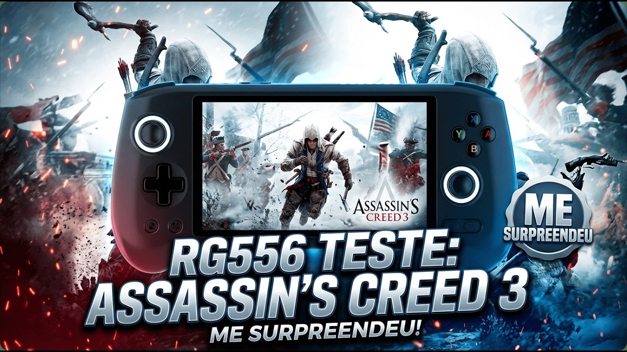 🔍 Assassin’s Creed III no RG556: Guia Completo para Rodar Bem! 🔧🔥 - YouTube