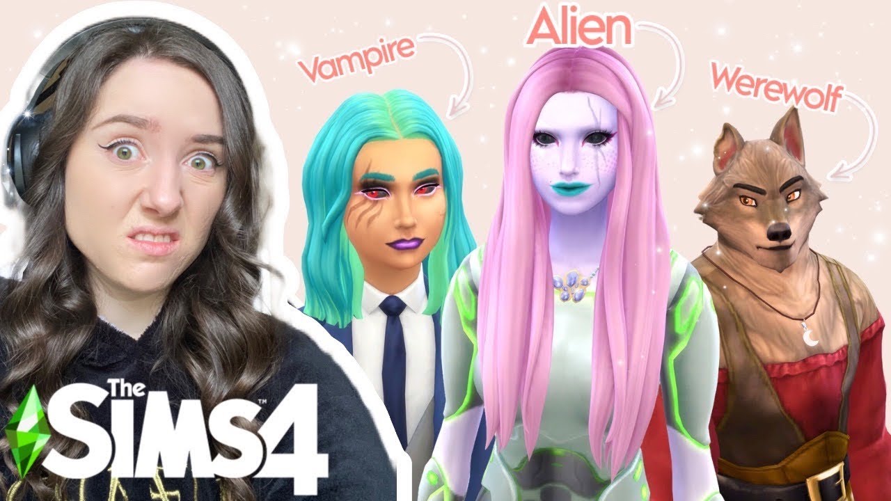 Which Occult Sim Will survive This Challenge in The Sims 4?? - YouTube