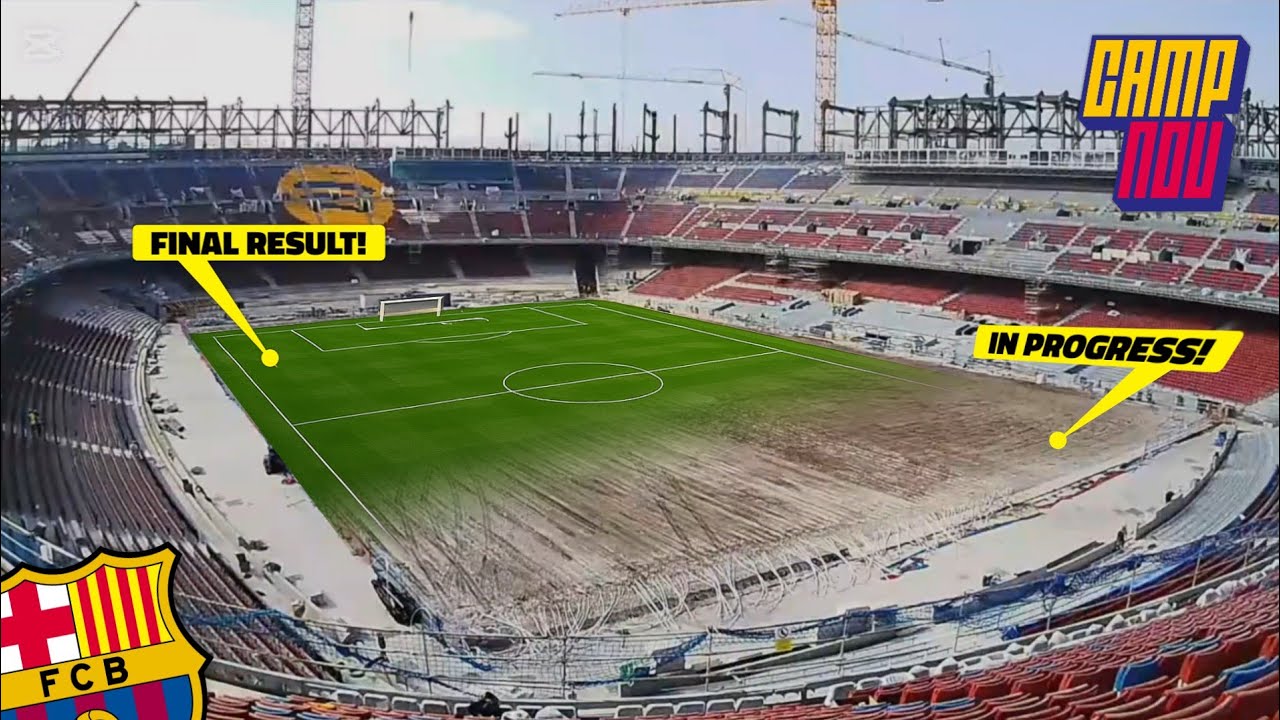 New Camp Nou Construction Update – Tribuna Progress & Seating Hints ...