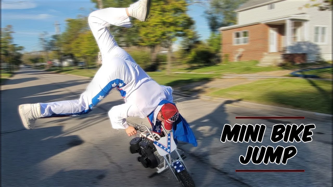MINI BIKE JUMP!! - YouTube