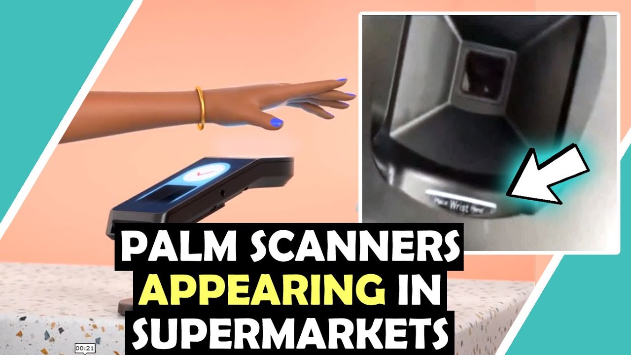 PALM SCANNERS Appearing In Supermarkets / Hugo Talks Some More #lockdown - YouTube