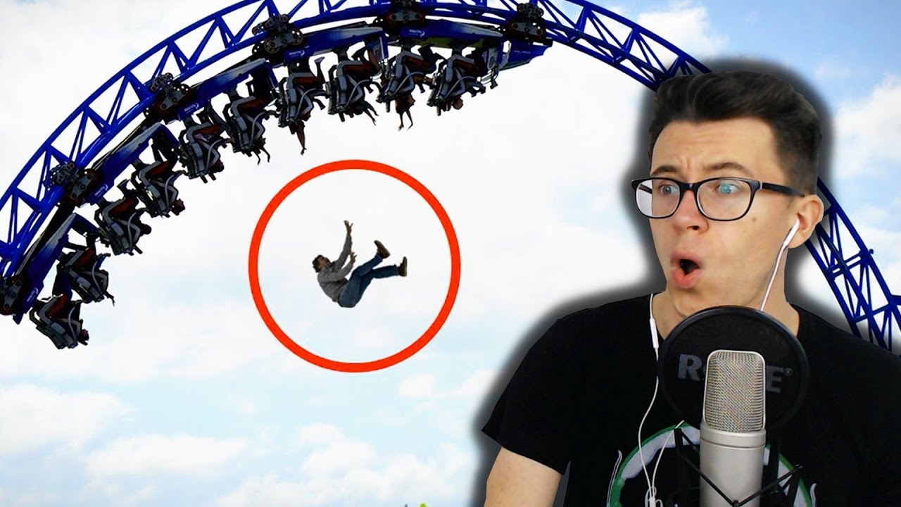Worst Amusement Park Accidents Reaction - YouTube