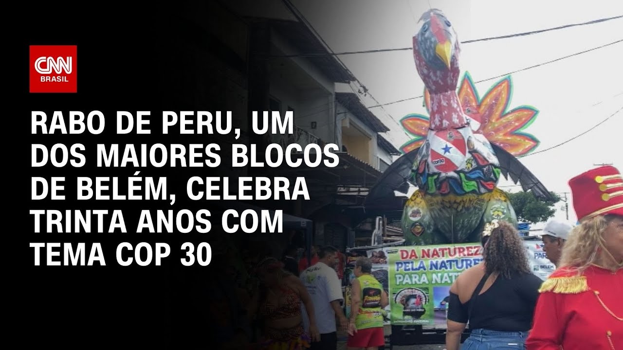 Rabo de Peru, um dos maiores blocos de Belém, celebra trinta anos com ...