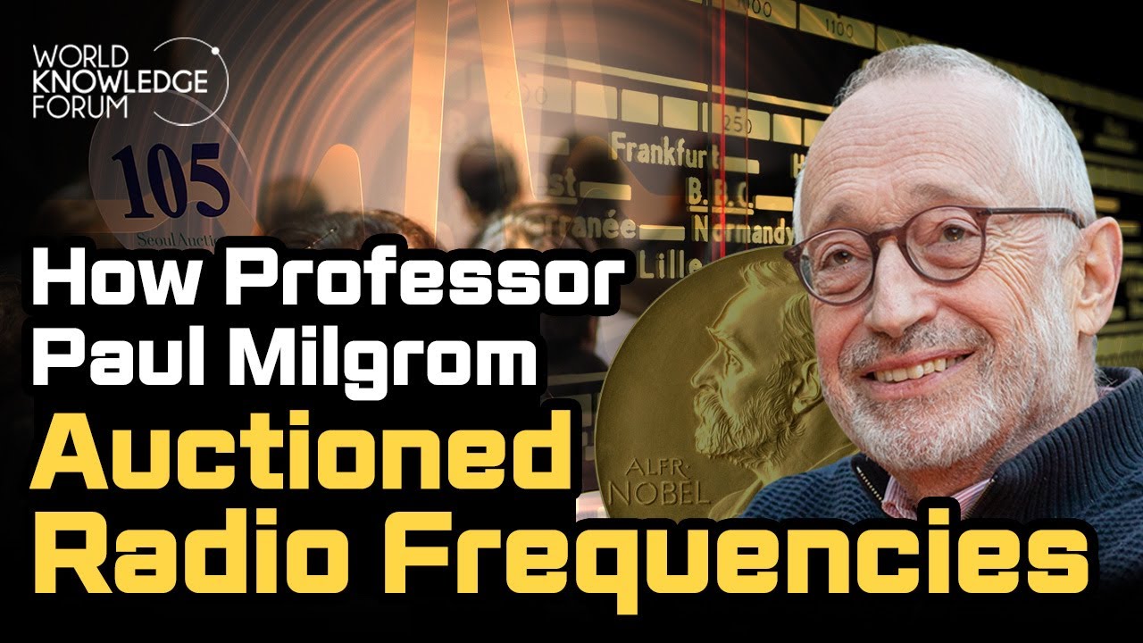 How Professor Paul Milgrom Auctioned Radio Frequencies - YouTube