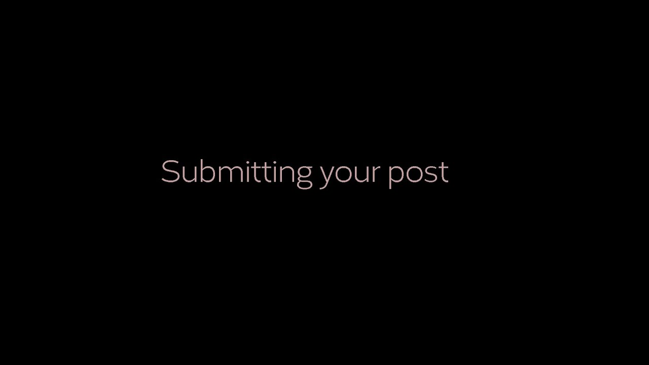 How To Post In The Discussion Forum YouTube How To Post In The Discussion Forum YouTube